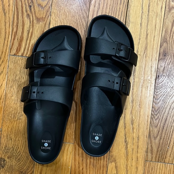 Shade & Shore | Shoes | Shade And Shore Neida Eva Two Band Sandals ...